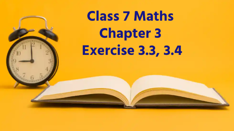Class 7 Maths Chapter 3 Exercise 3.3, 3.4 – आँकड़ों का प्रबंधन