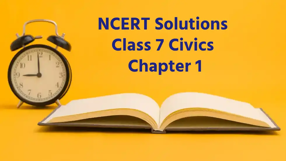 Class 7th Social Science Civics Chapter 1 – समानता